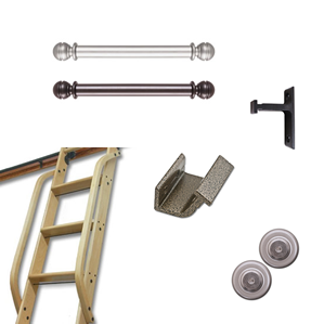 Library Ladders for Sale | Rolling Ladder Kits | Rolling Door Kits