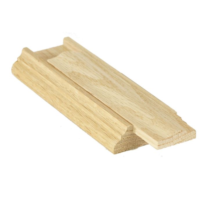 C-6045 1-1/4" Plowed Shoe Rails with Fillets