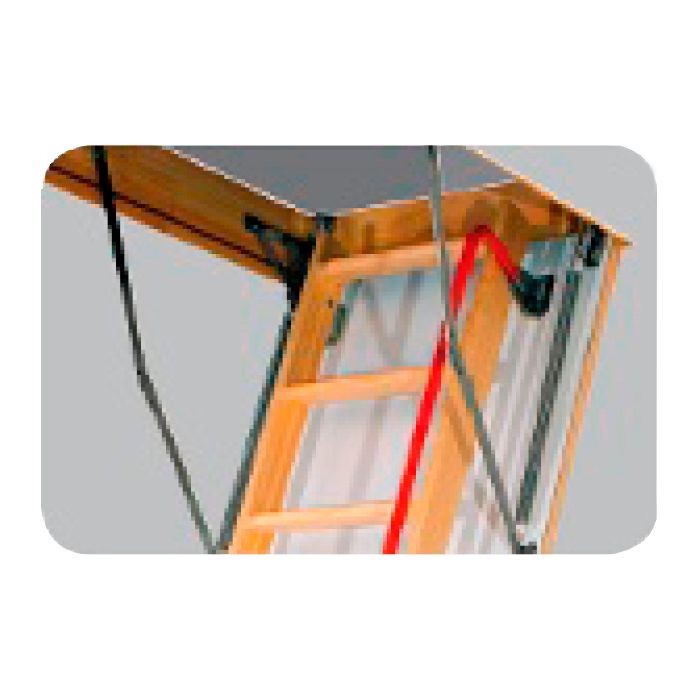 Metal Handrail for Ladder | Attic Ladder Handrail