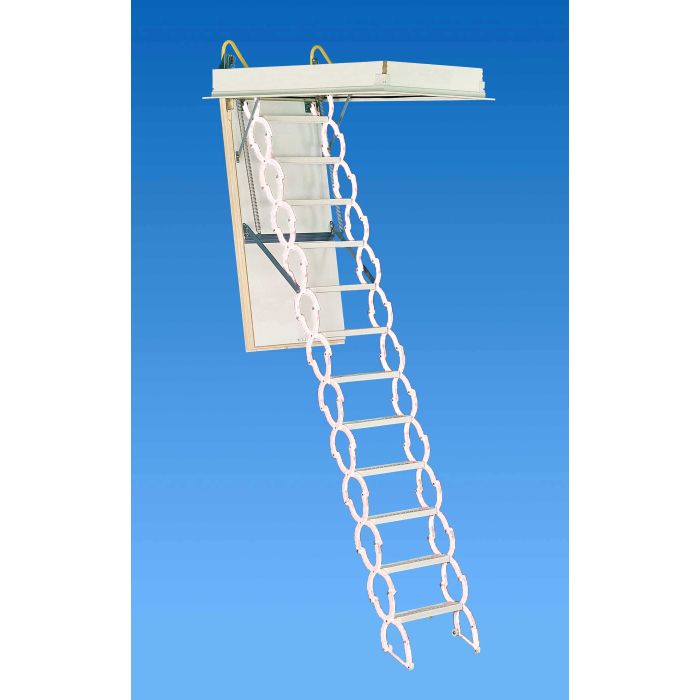 Rainbow Prestige Scissor Steel Attic Ladder | Stairway Shop