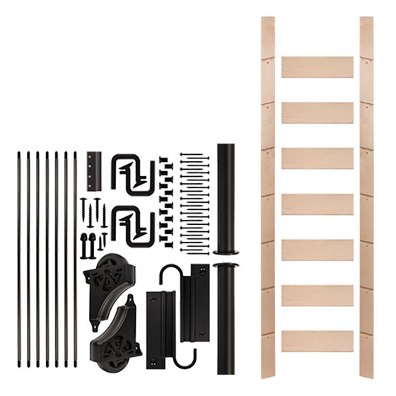Shop our lineup of economy rolling library ladders and hardware kits ...